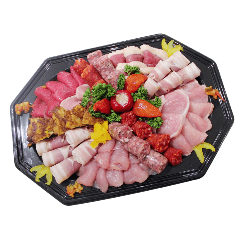 Plateau de pierrade (boeuf , veau , poulet , canard , dinde) – TUNA MARKET